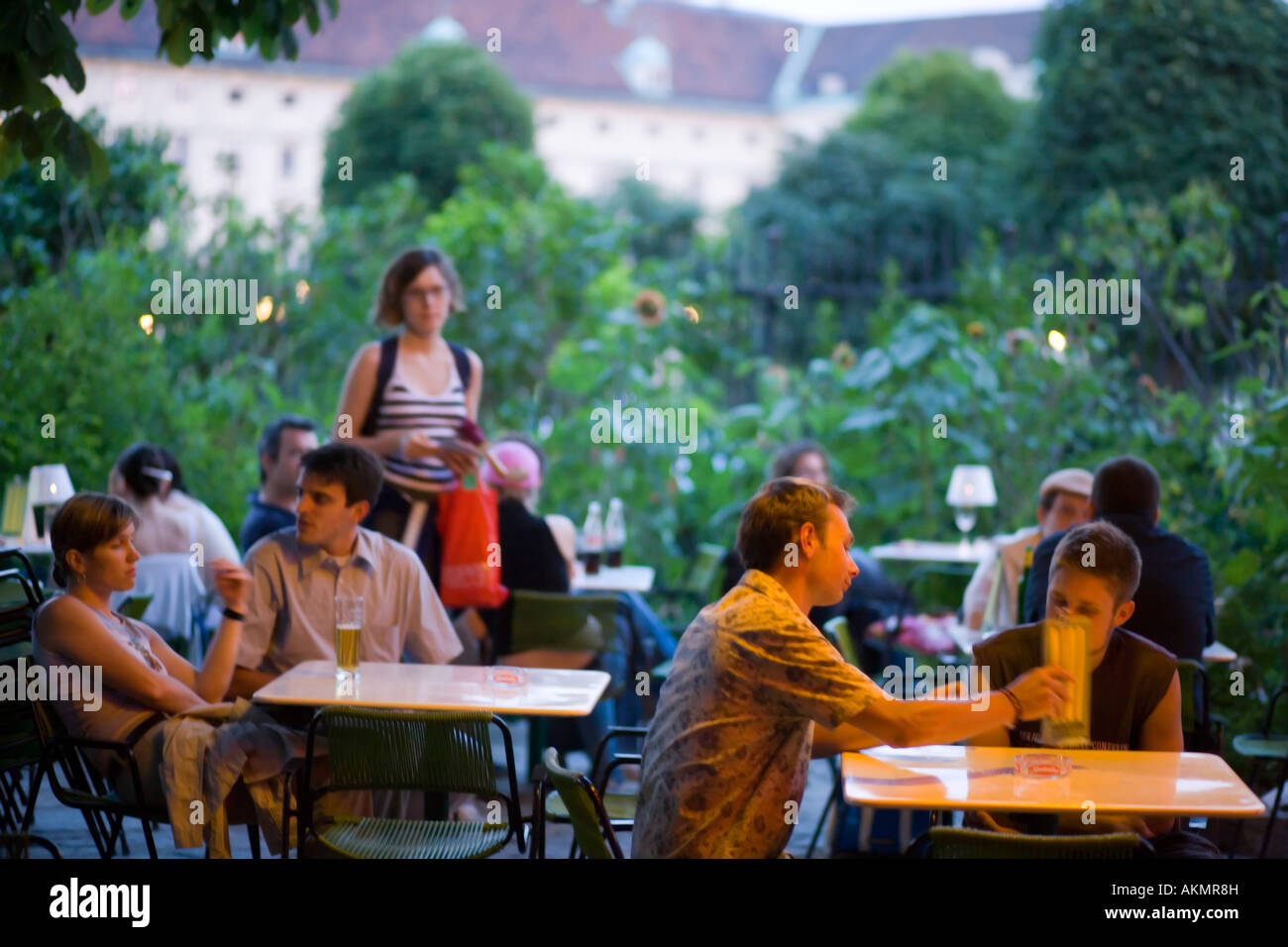 Volksgarten Restaurant Vienna Austria Stock Photo - Alamy