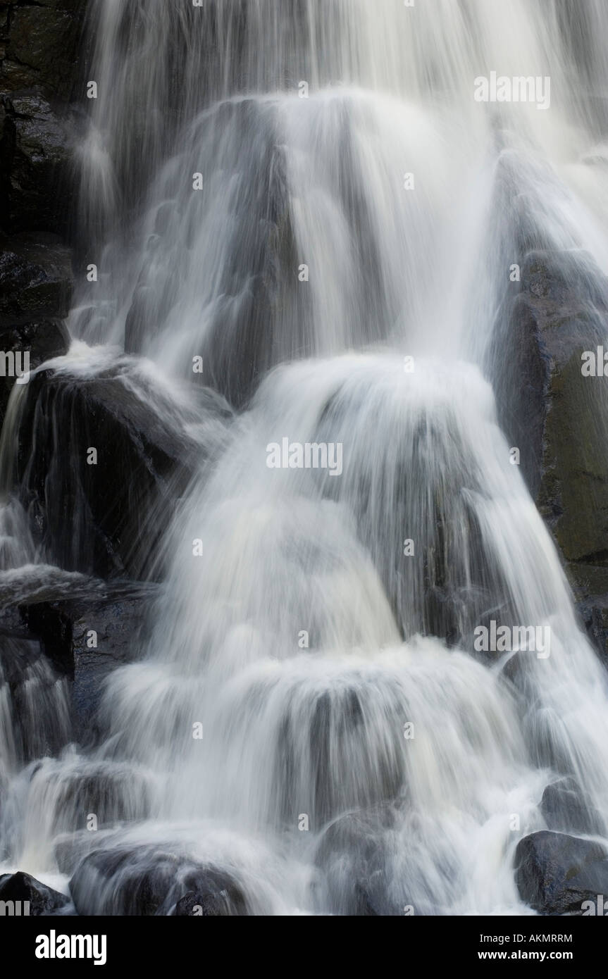 The Chute de Diable Mont Tremblant Quebec Canada Stock Photo - Alamy