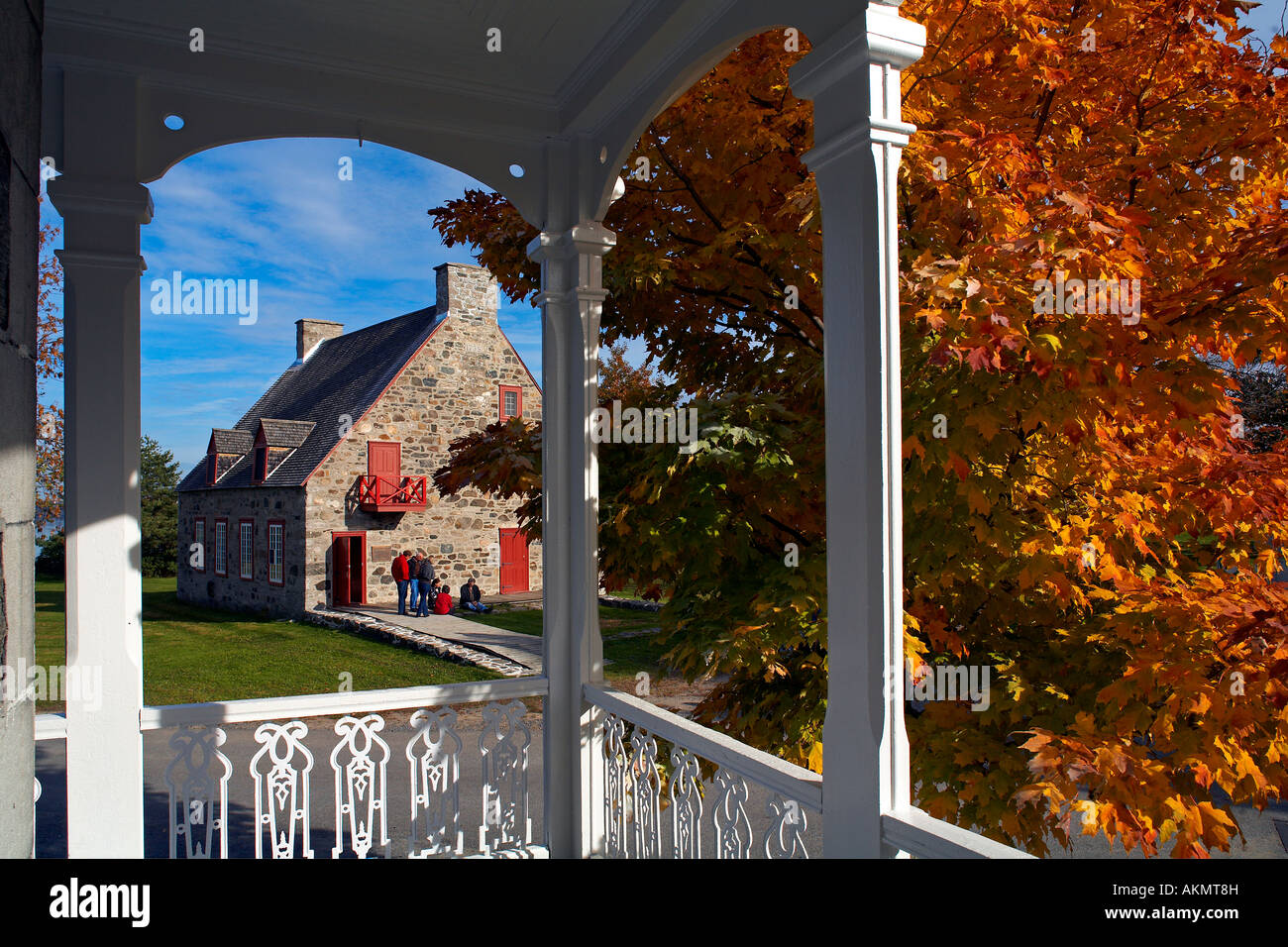 Canada, Quebec Province, Deschambault, former presbytery (historical ...