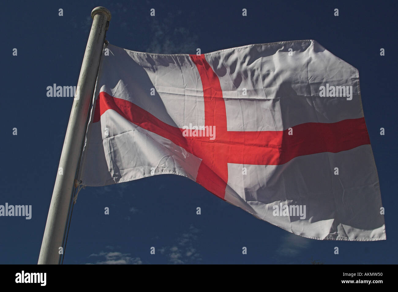 british flag flapping in the wind Stock Photo - Alamy