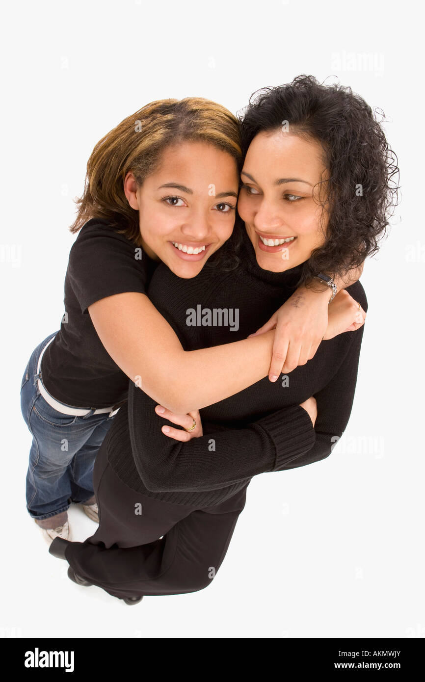 Mother and daughter Stock Photo - Alamy