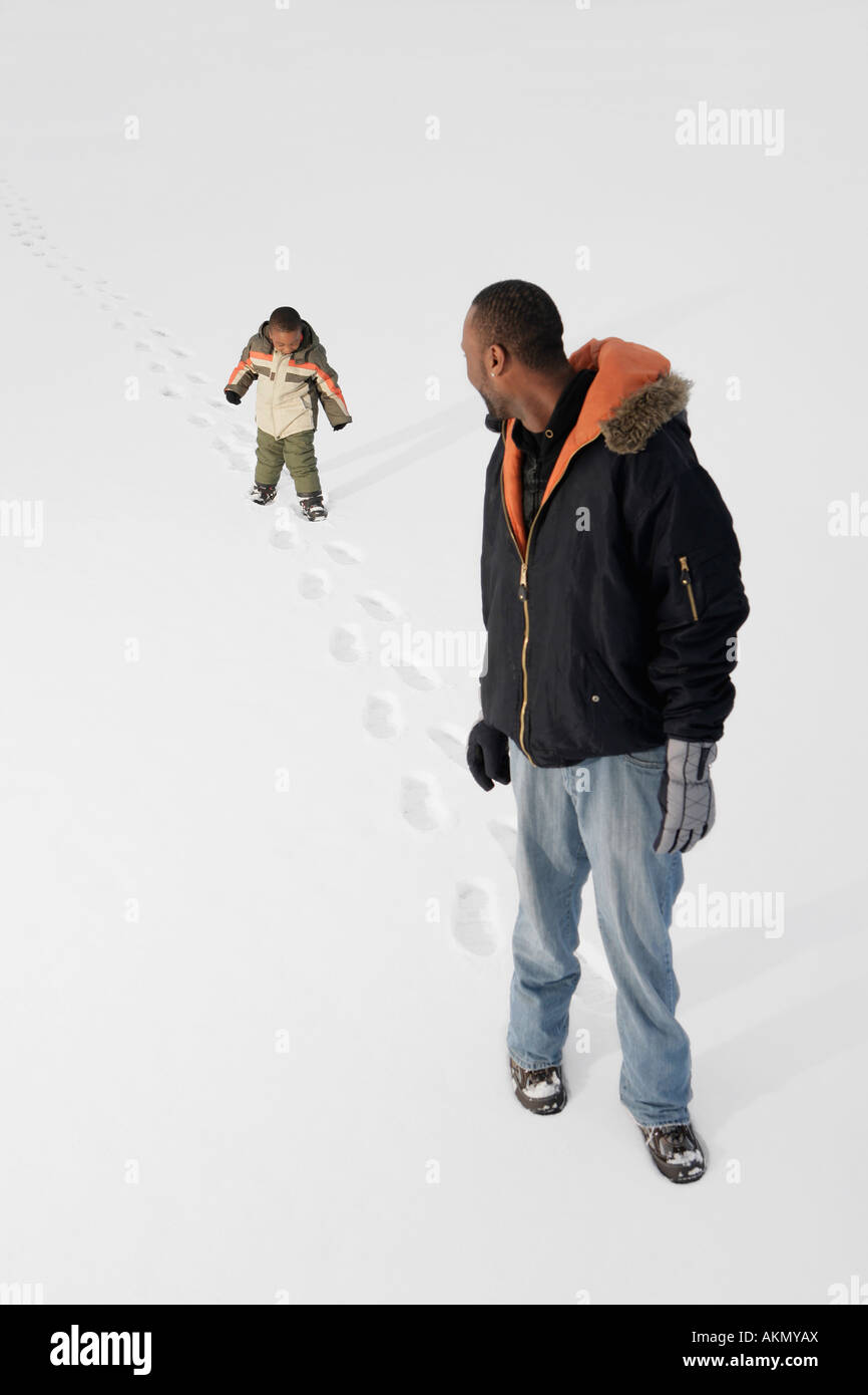 Kids Following Parents High Resolution Stock Photography and Images - Alamy