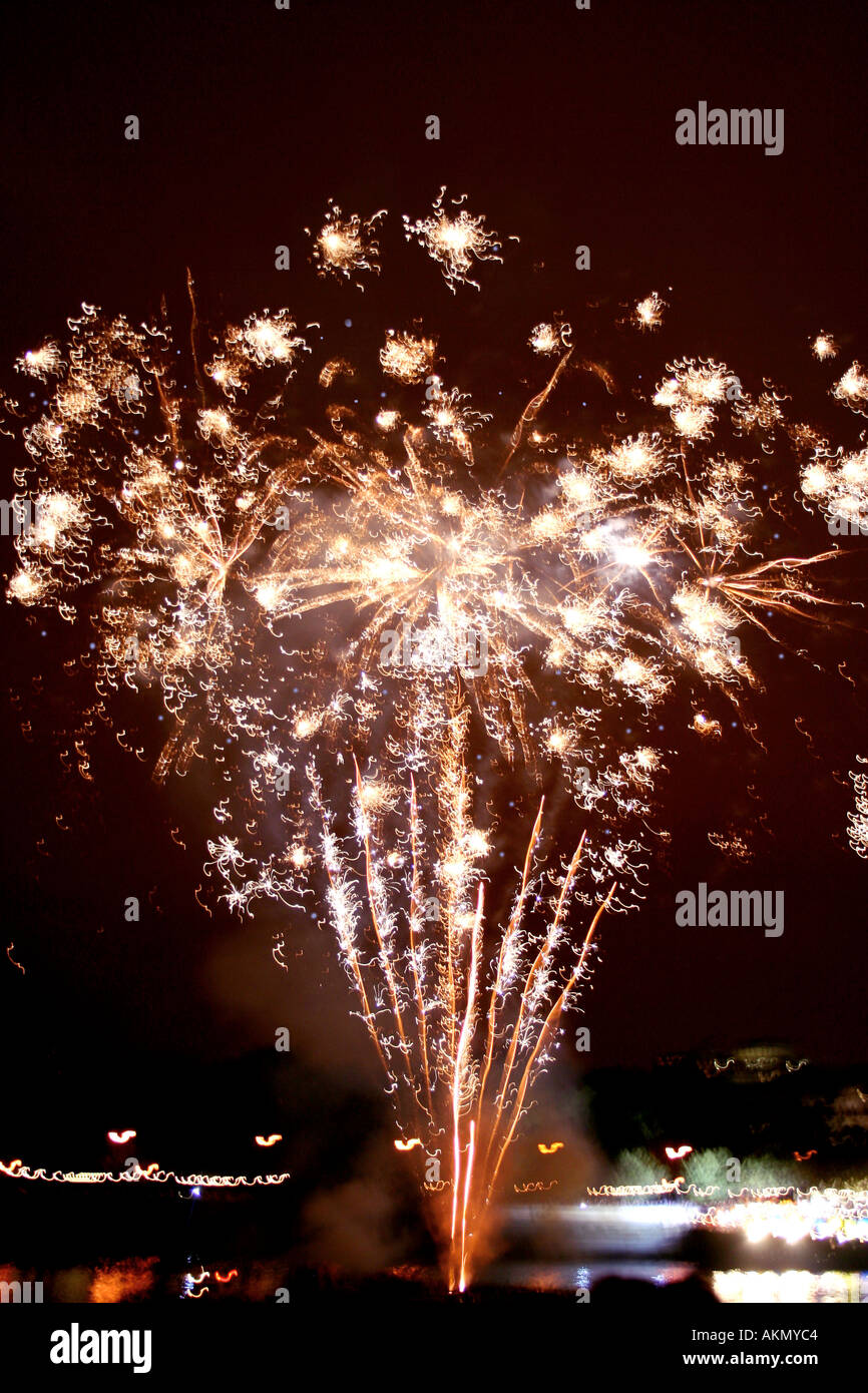 Fireworks firework display celebration exploding bonfire night ...