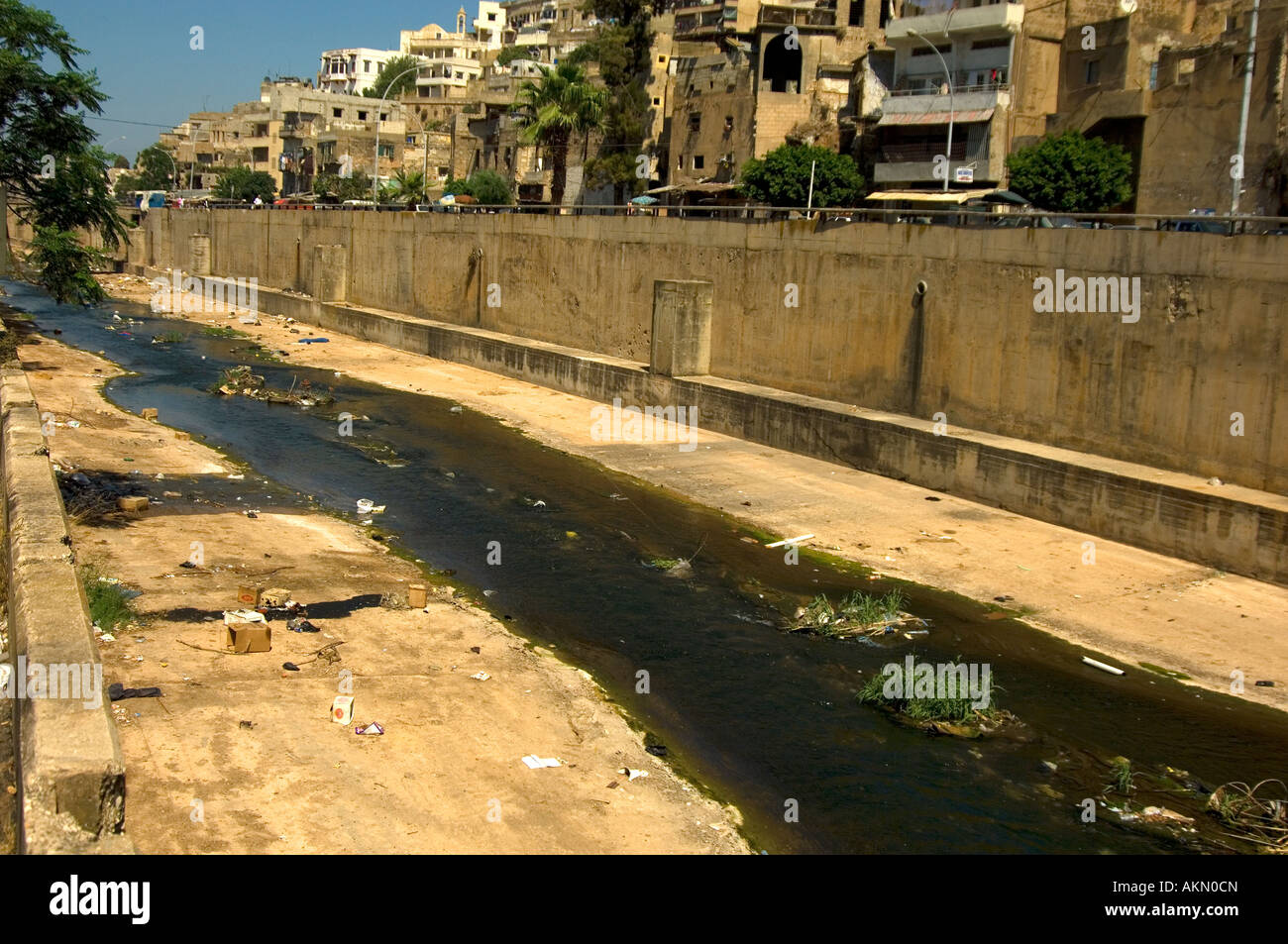 Water drainage canal Stock Photo - Alamy