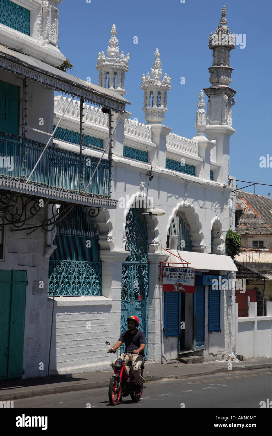 Mauritius Port Louis Jummah Mosque Stock Photo - Alamy