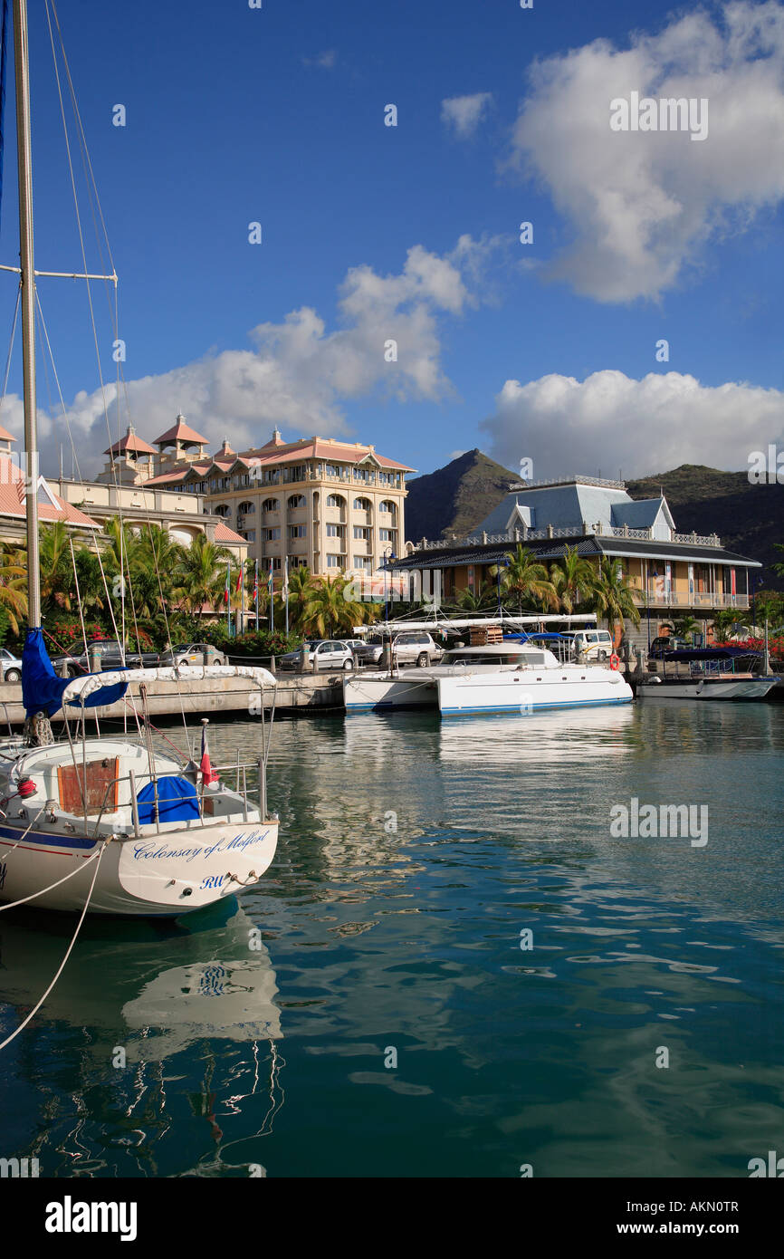 Mauritius Port Louis Le Caudan Waterfront Stock Photo - Alamy