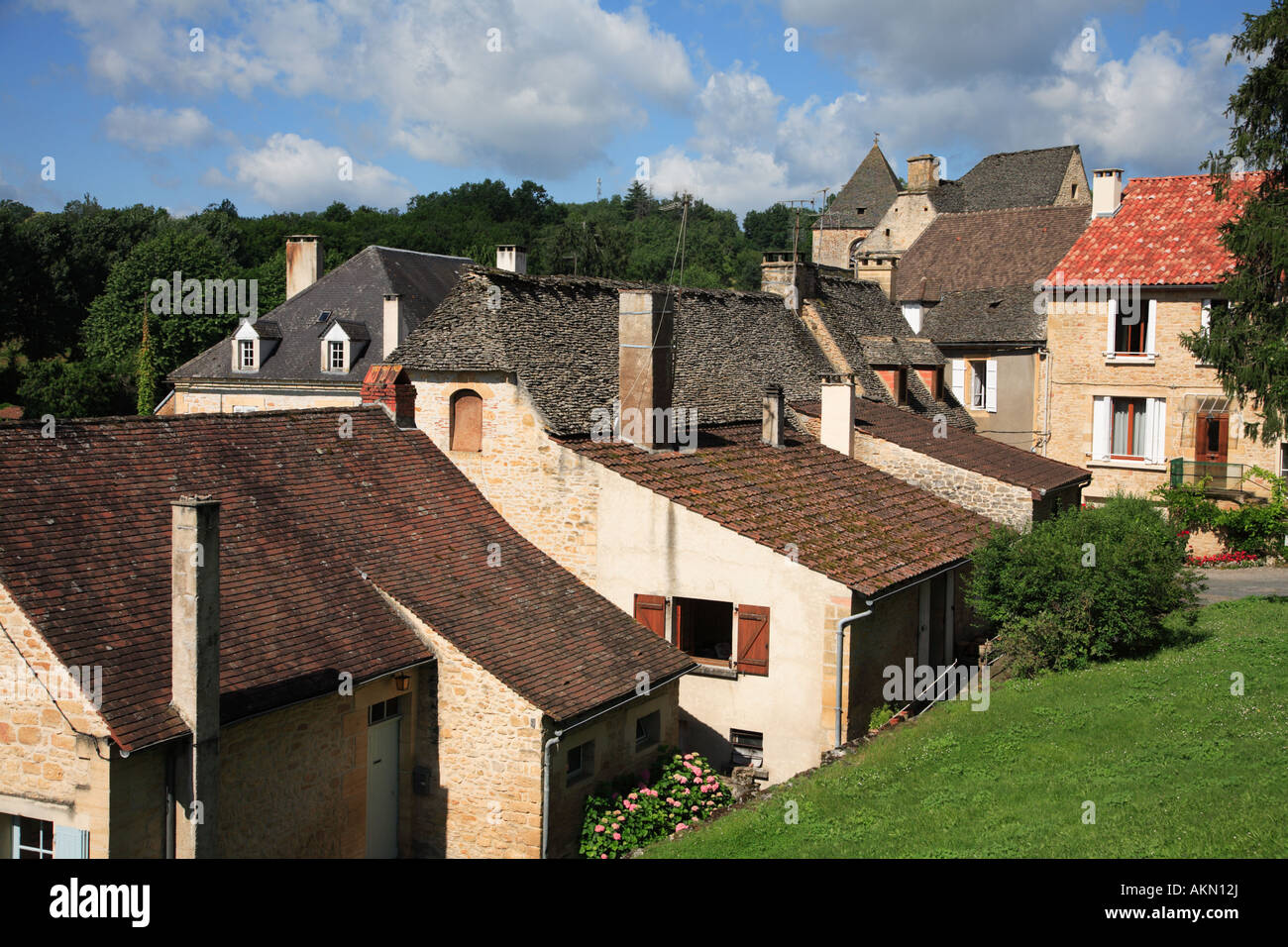St Geniès in the Dordogne Aquitaine France Stock Photo - Alamy