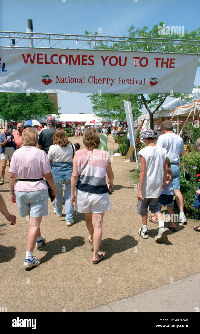 National cherry festival michigan hi-res stock photography and images ...