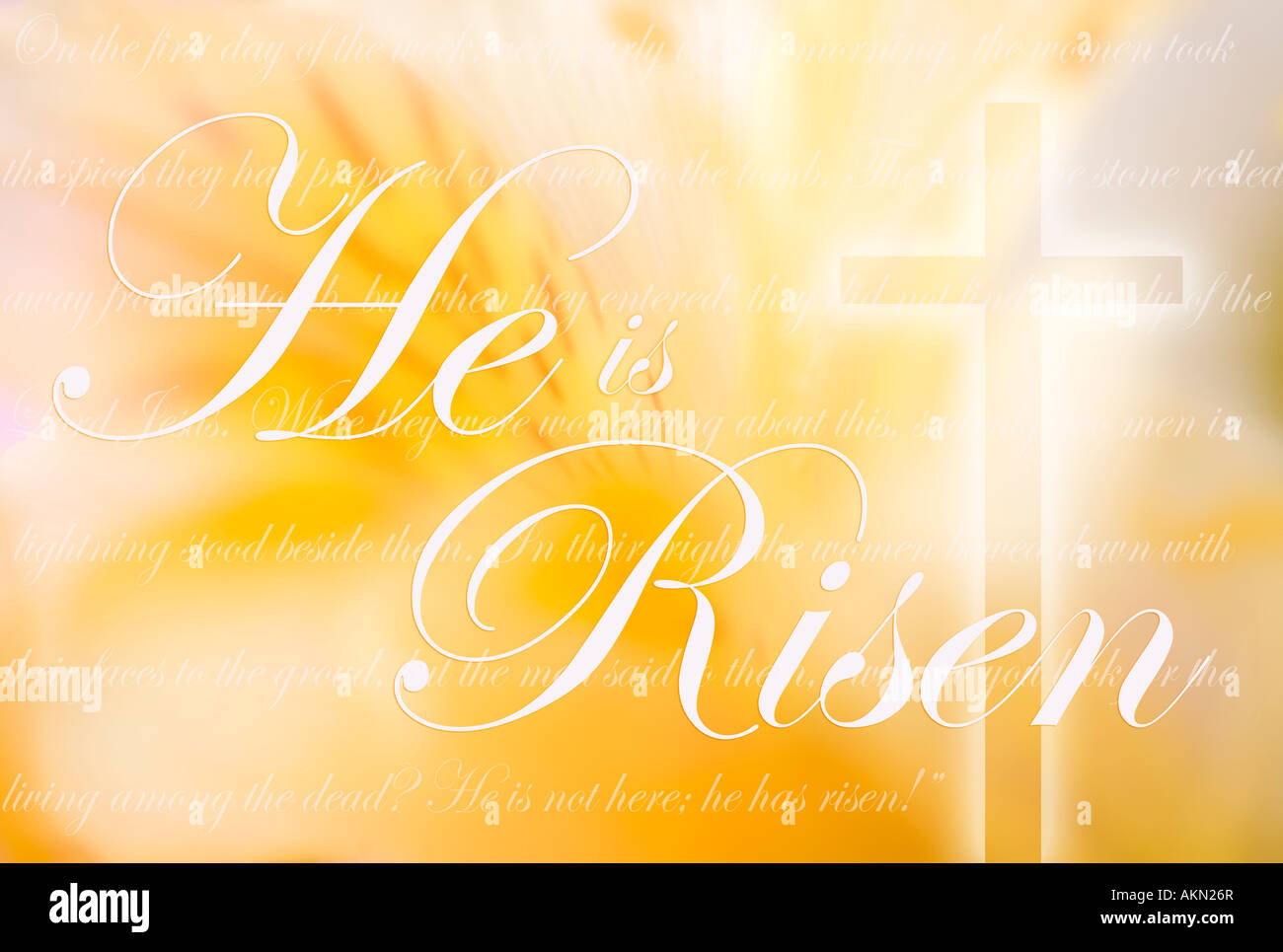 He is not here he is risen hi-res stock photography and images - Alamy