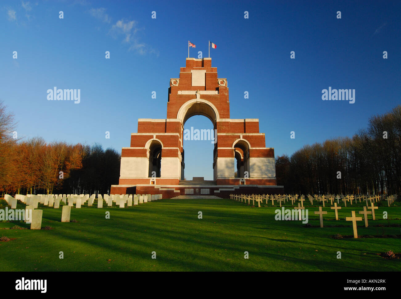 Thiepval Memorial, Somme World War One battlefield, France Stock Photo ...
