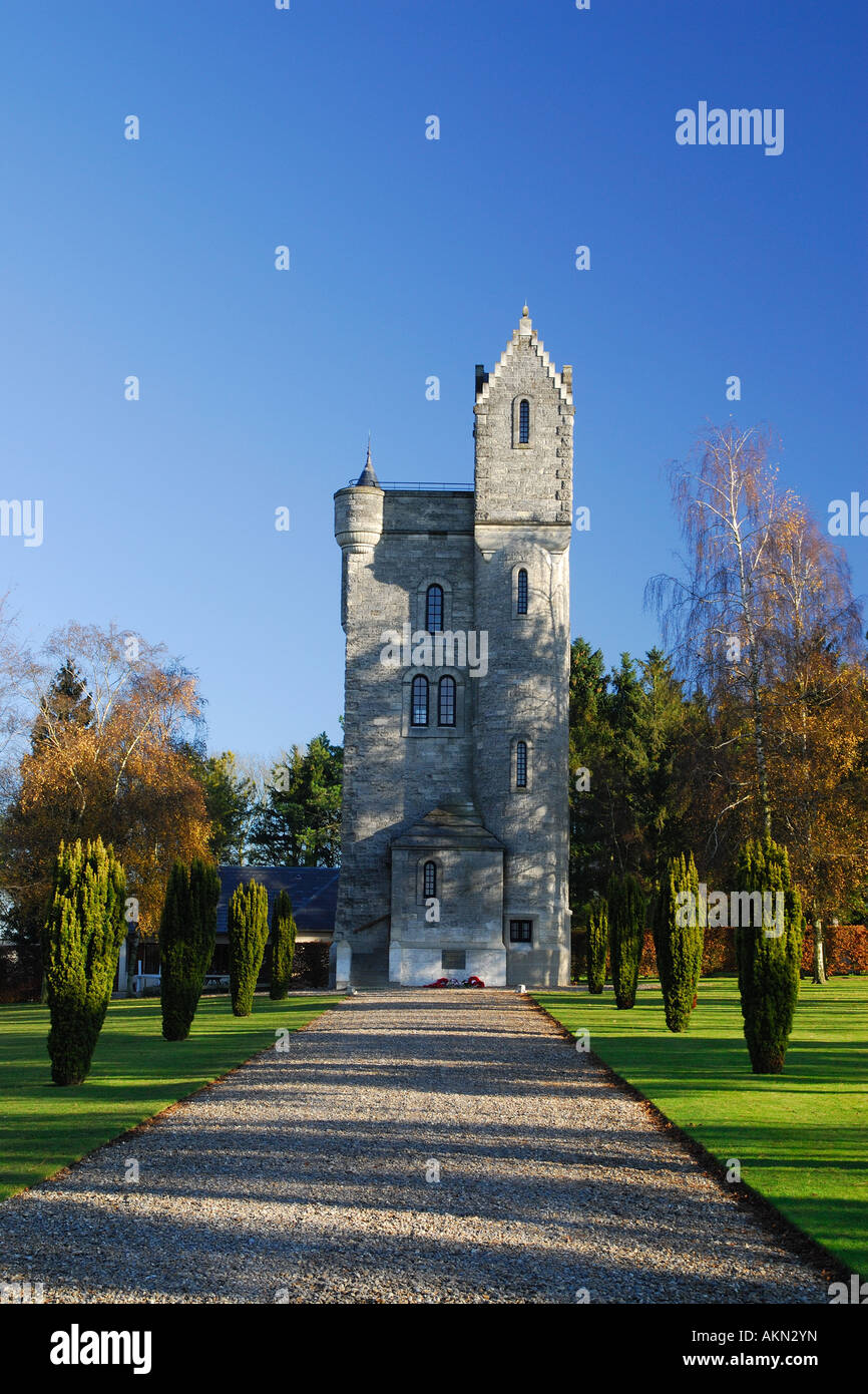 Ulster Tower Memorial, Somme battlefield, France Stock Photo - Alamy