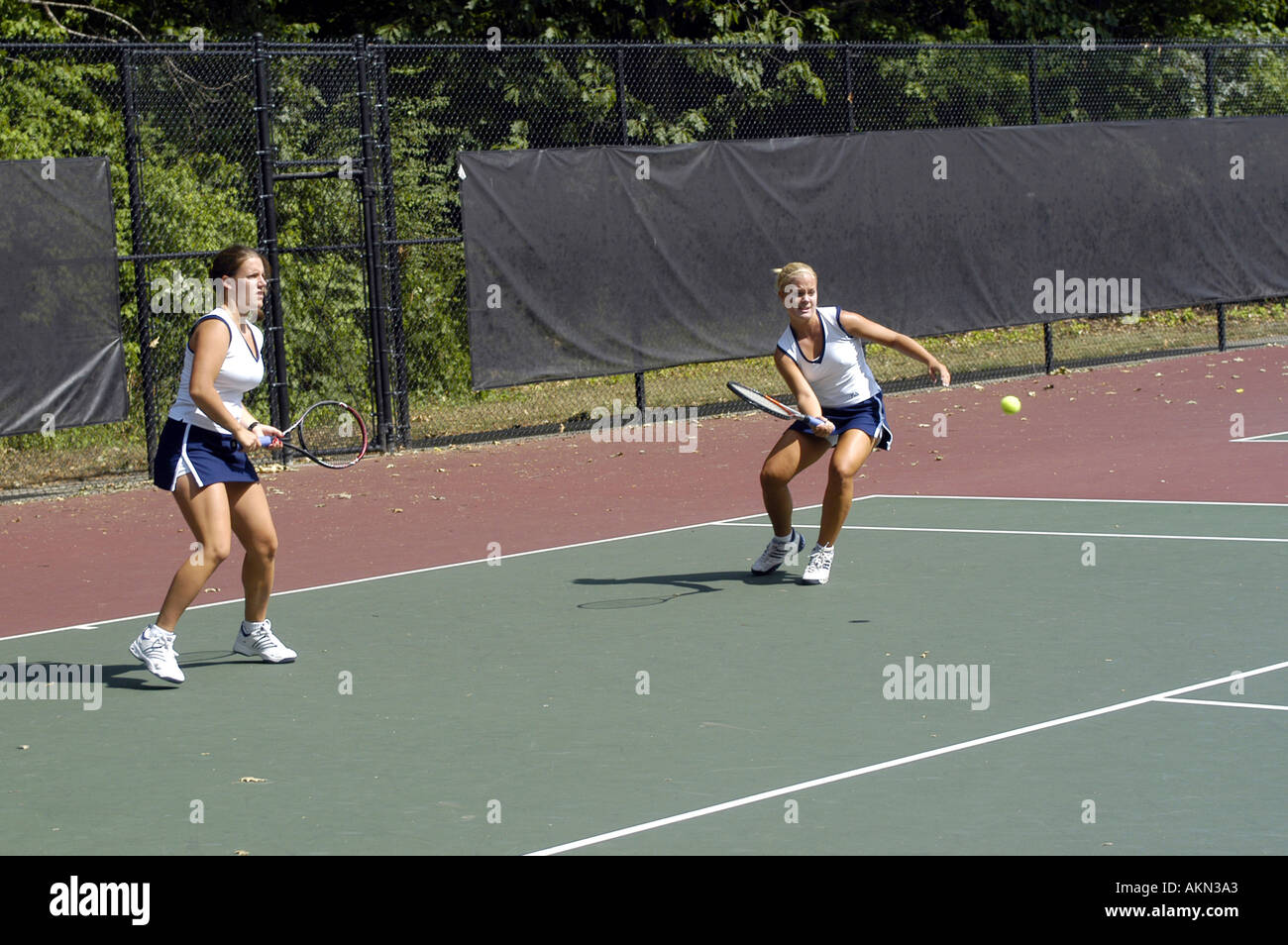 Tennis match and doubles hi-res stock photography and images - Alamy