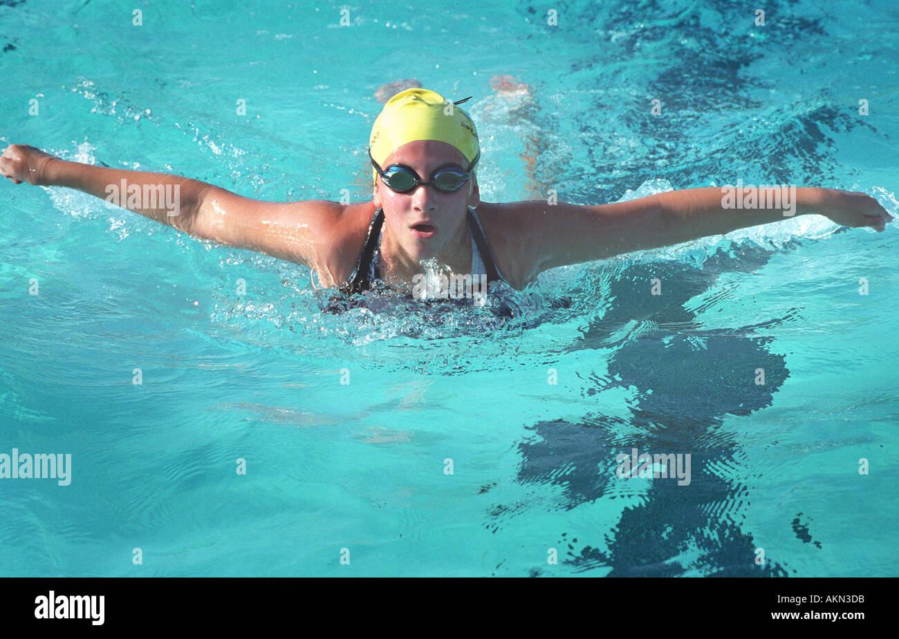 Swim race contestants hi-res stock photography and images - Alamy