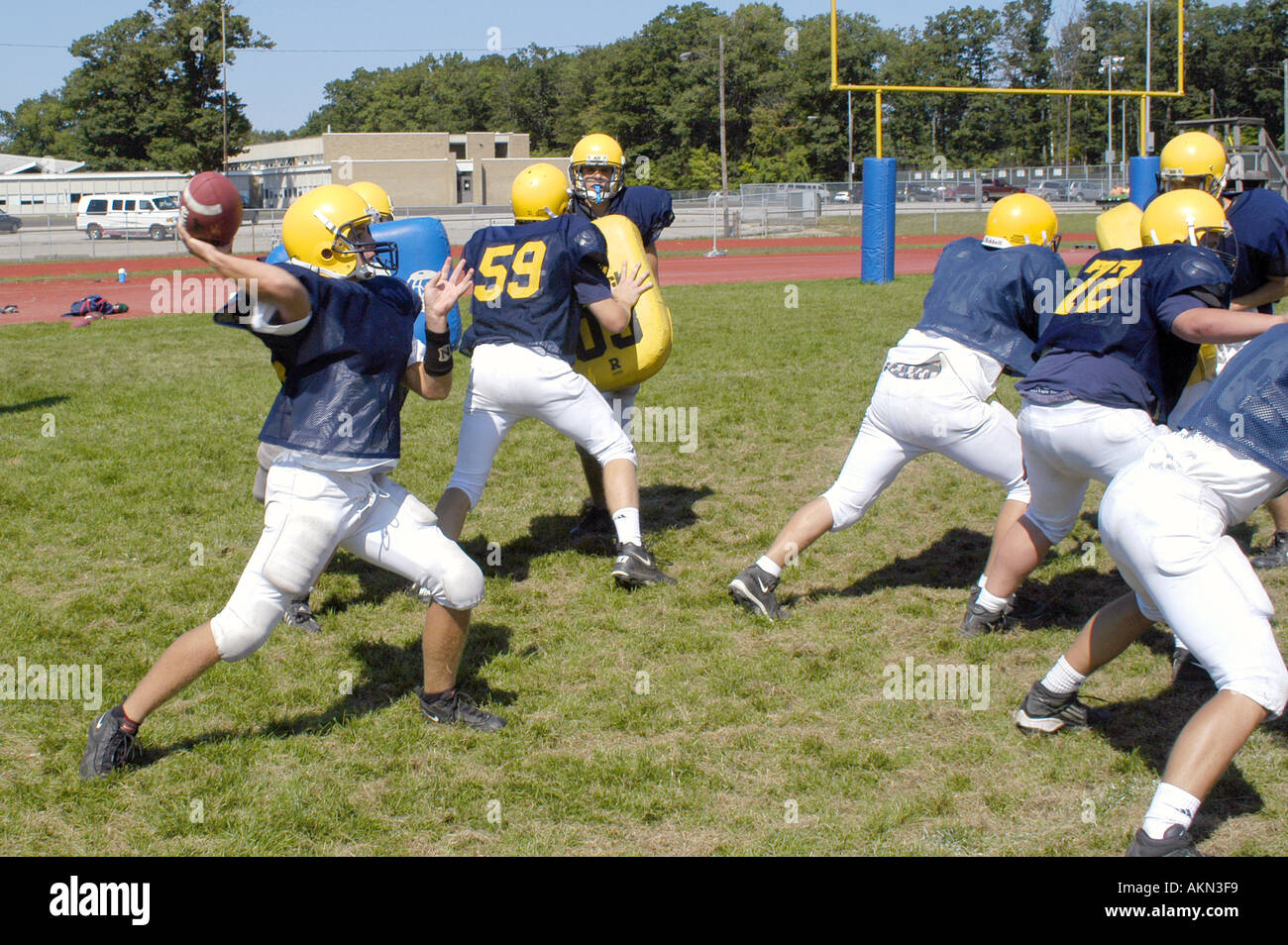 Michigan football helmet hi-res stock photography and images - Alamy