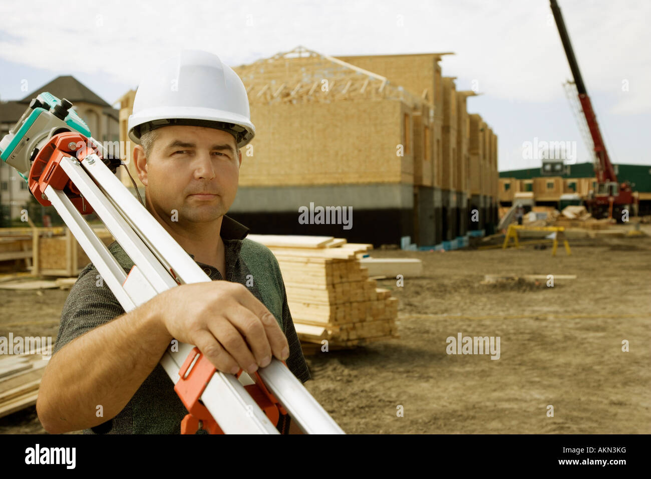 Multi-housing construction site Stock Photo - Alamy