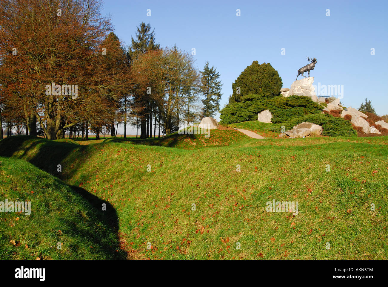 Trench beaumont hamel memorial royal hi-res stock photography and ...