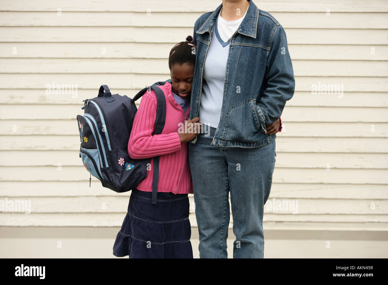 Shy schoolgirl hi-res stock photography and images - Alamy