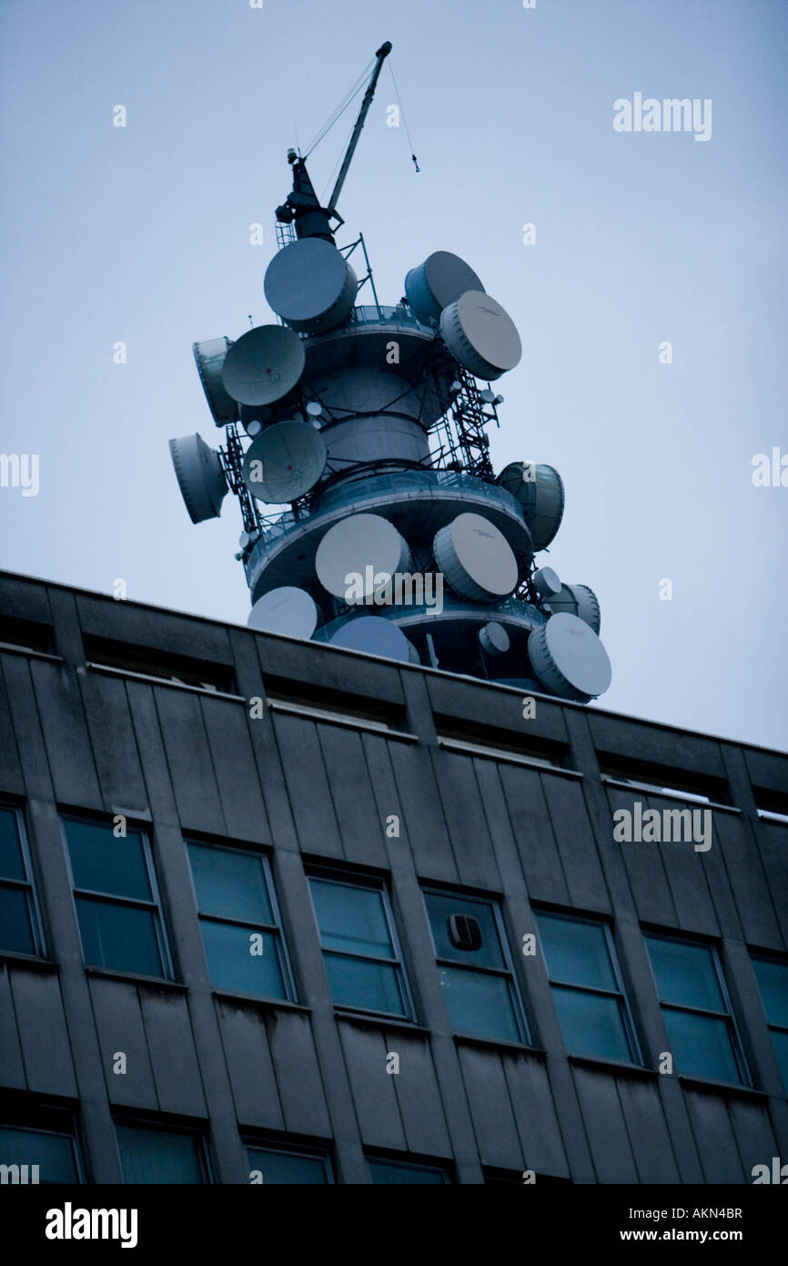 British Telecom tower, Birmingham. United Kingdom Stock Photo - Alamy