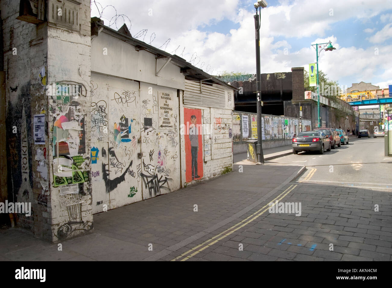 Graffiti on London's Brick Lane Stock Photo - Alamy
