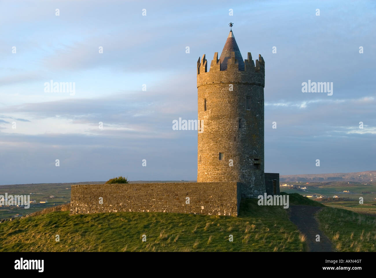 Doonagore Castle, Doolin, County Clare, Ireland Stock Photo - Alamy