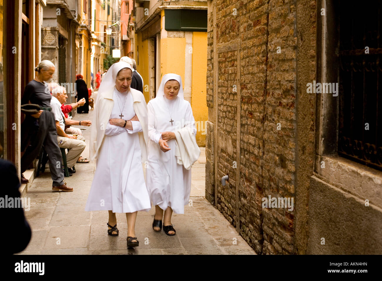 Nuns Walking Down A Street High Resolution Stock Photography and Images ...