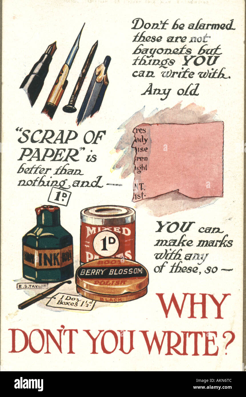 Comic picture postcard circa 1910 by artist E S Taylor Stock Photo - Alamy