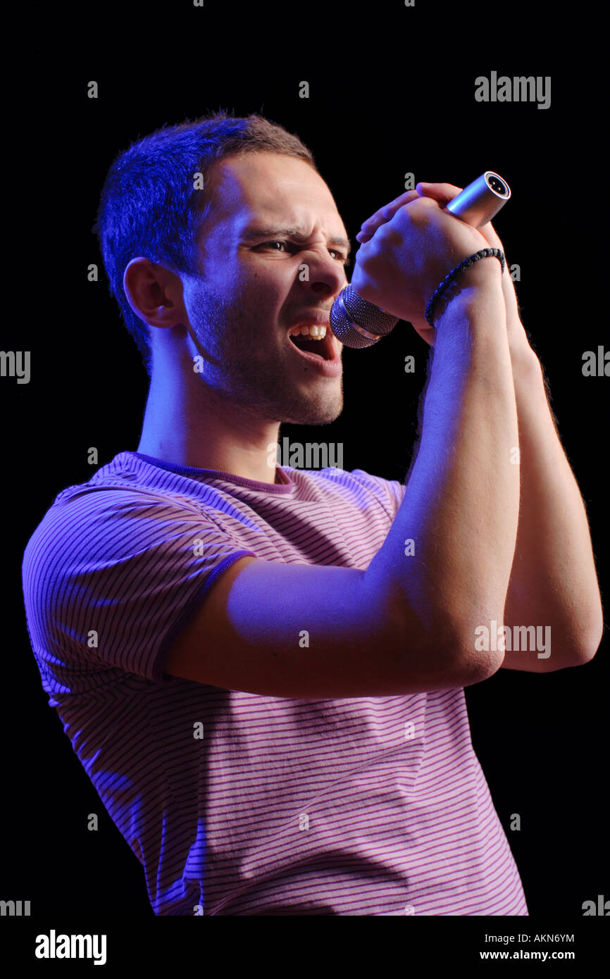 Rock singer hi-res stock photography and images - Alamy