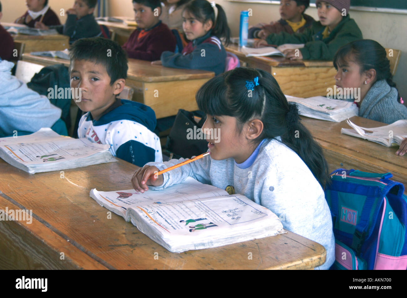 Mexico school children class hi-res stock photography and images - Alamy
