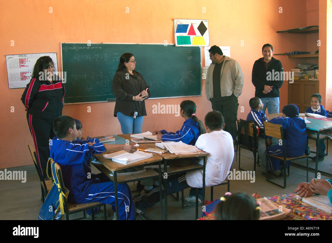 Mexico children classroom hi-res stock photography and images - Alamy