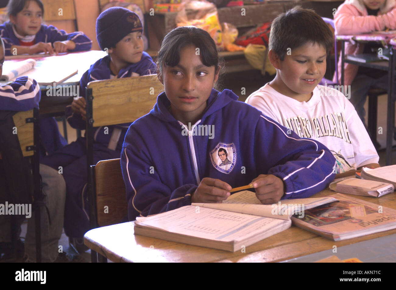 Mexico students teacher children hi-res stock photography and images ...