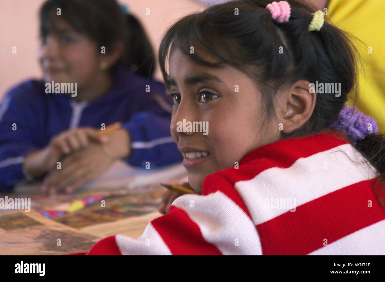 Mexico students teacher children hi-res stock photography and images ...