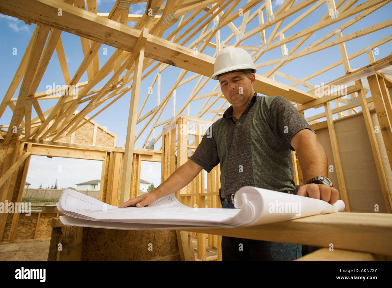 A construction worker Stock Photo - Alamy