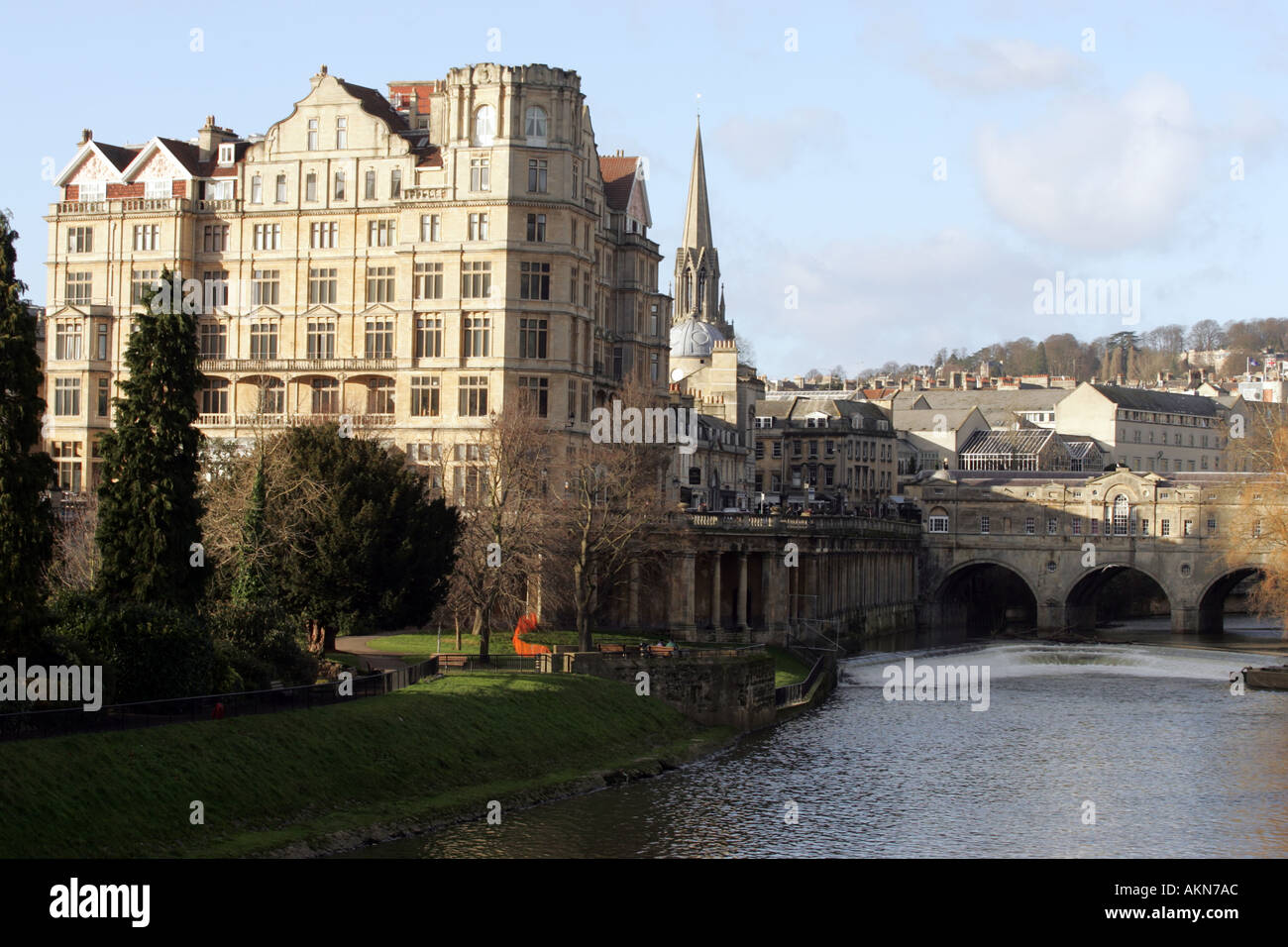 the empire building in the georgian city of bath Stock Photo - Alamy