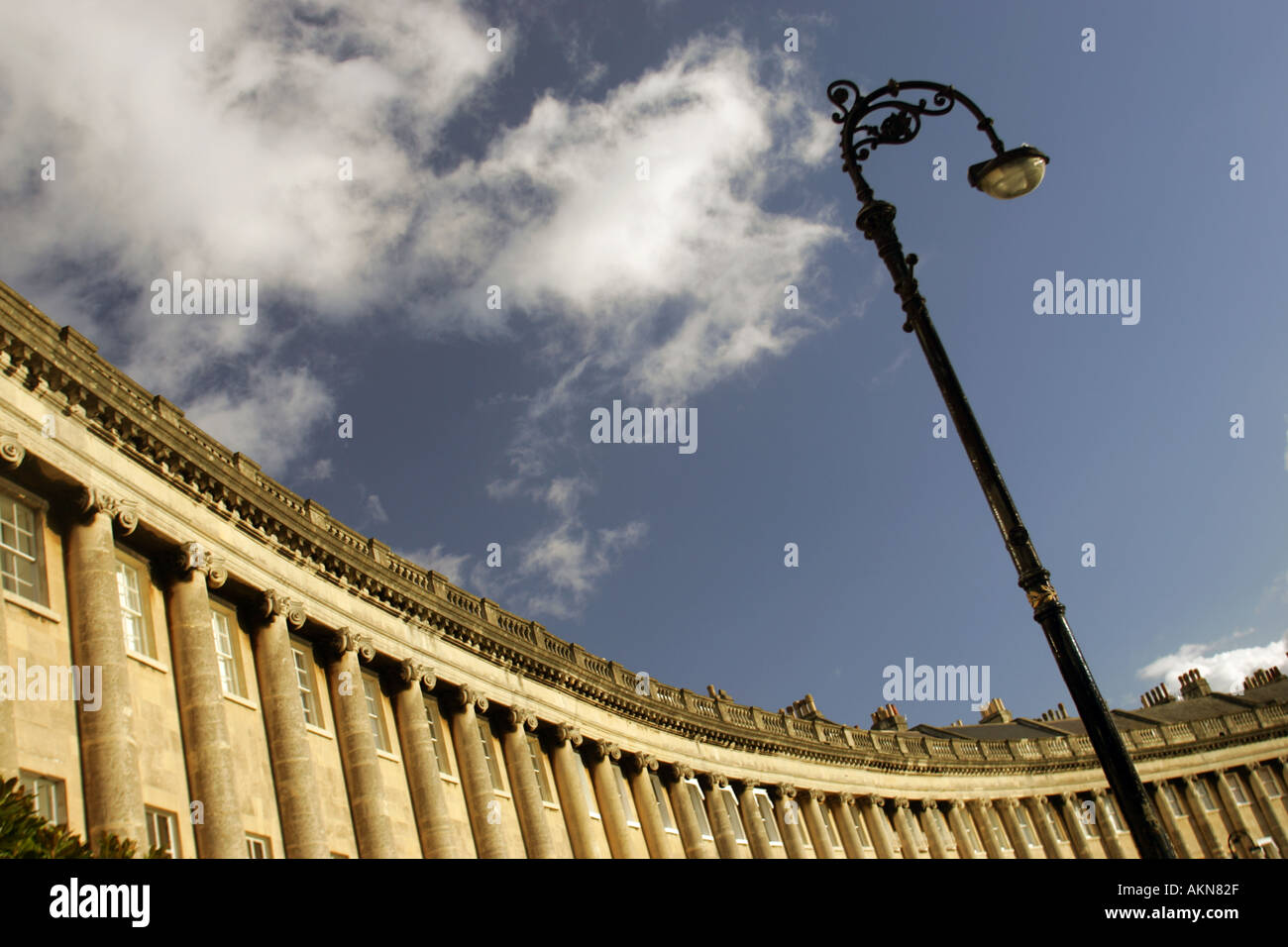 The Royal crescent Bath avon united kingdom uk Stock Photo - Alamy