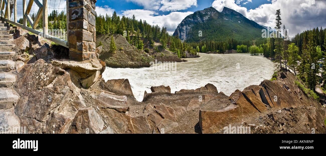 Bow River, Banff, Alberta, Canada Stock Photo - Alamy