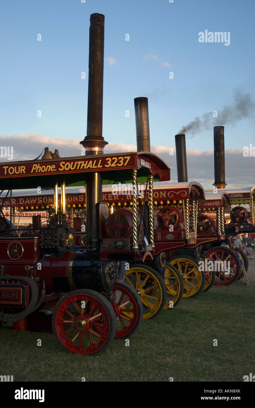 Steam showman engines at the 2007 Great Dorset Steam Fair Blandford ...
