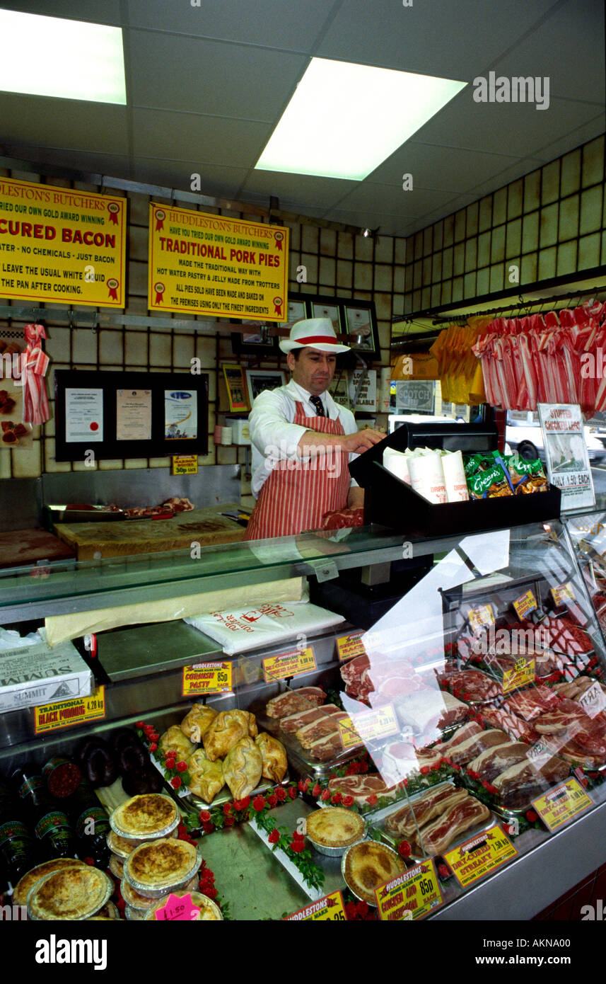 Traditional English Butchers Shop High Resolution Stock Photography and ...
