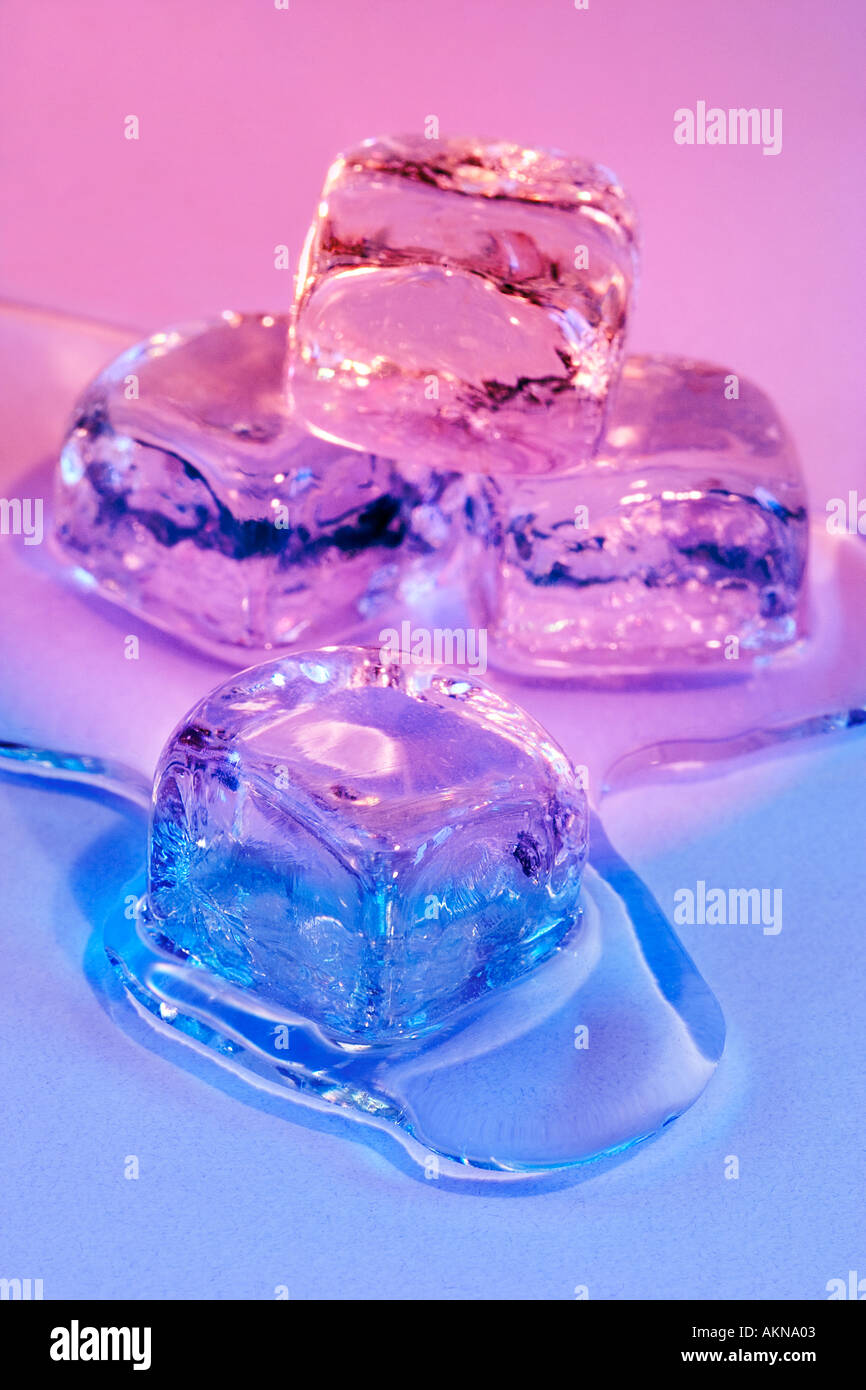 Colourful ice cubes hi-res stock photography and images - Alamy