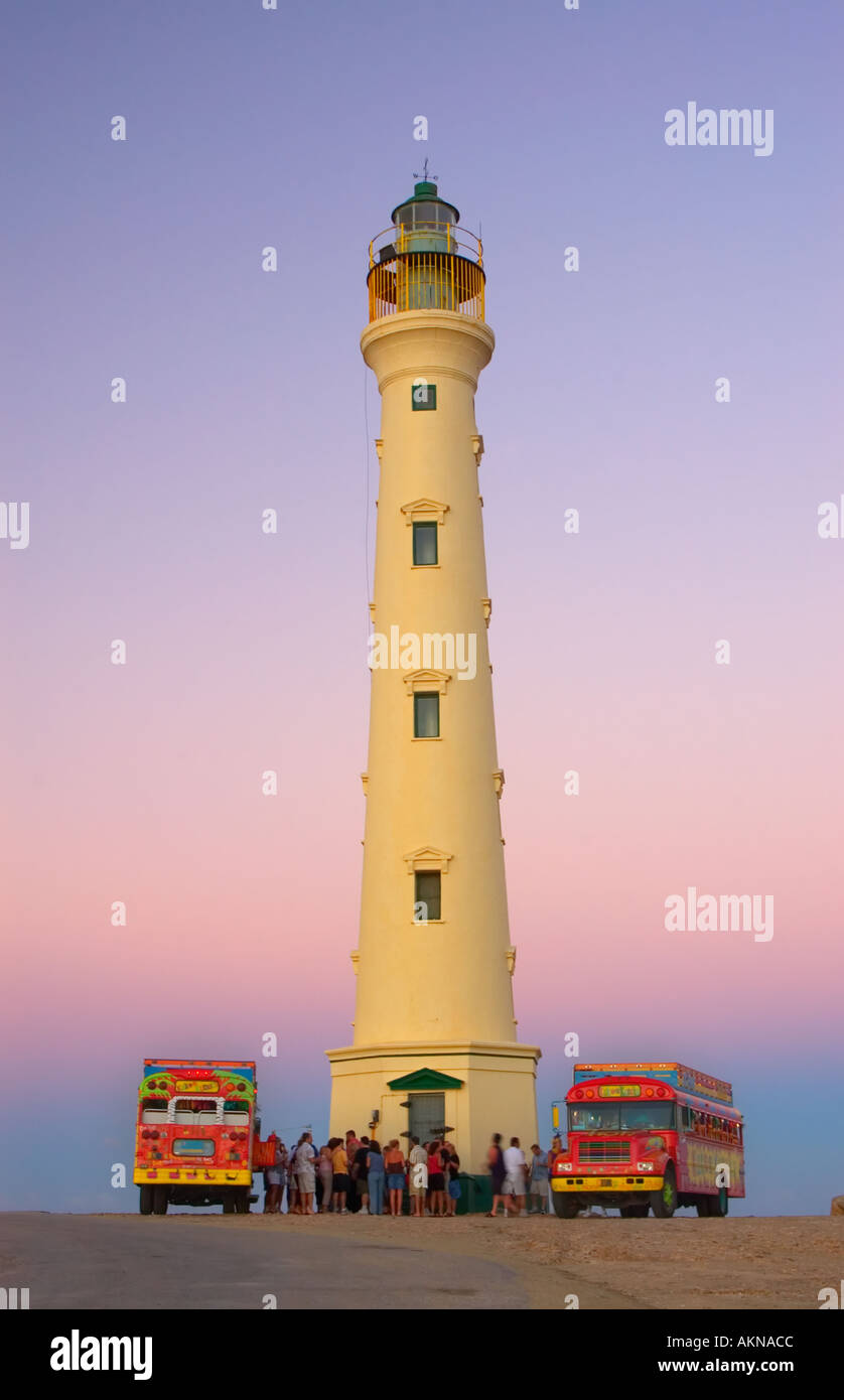 California Lighthouse, Aruba, Lesser Antilles, Caribbean Stock Photo ...