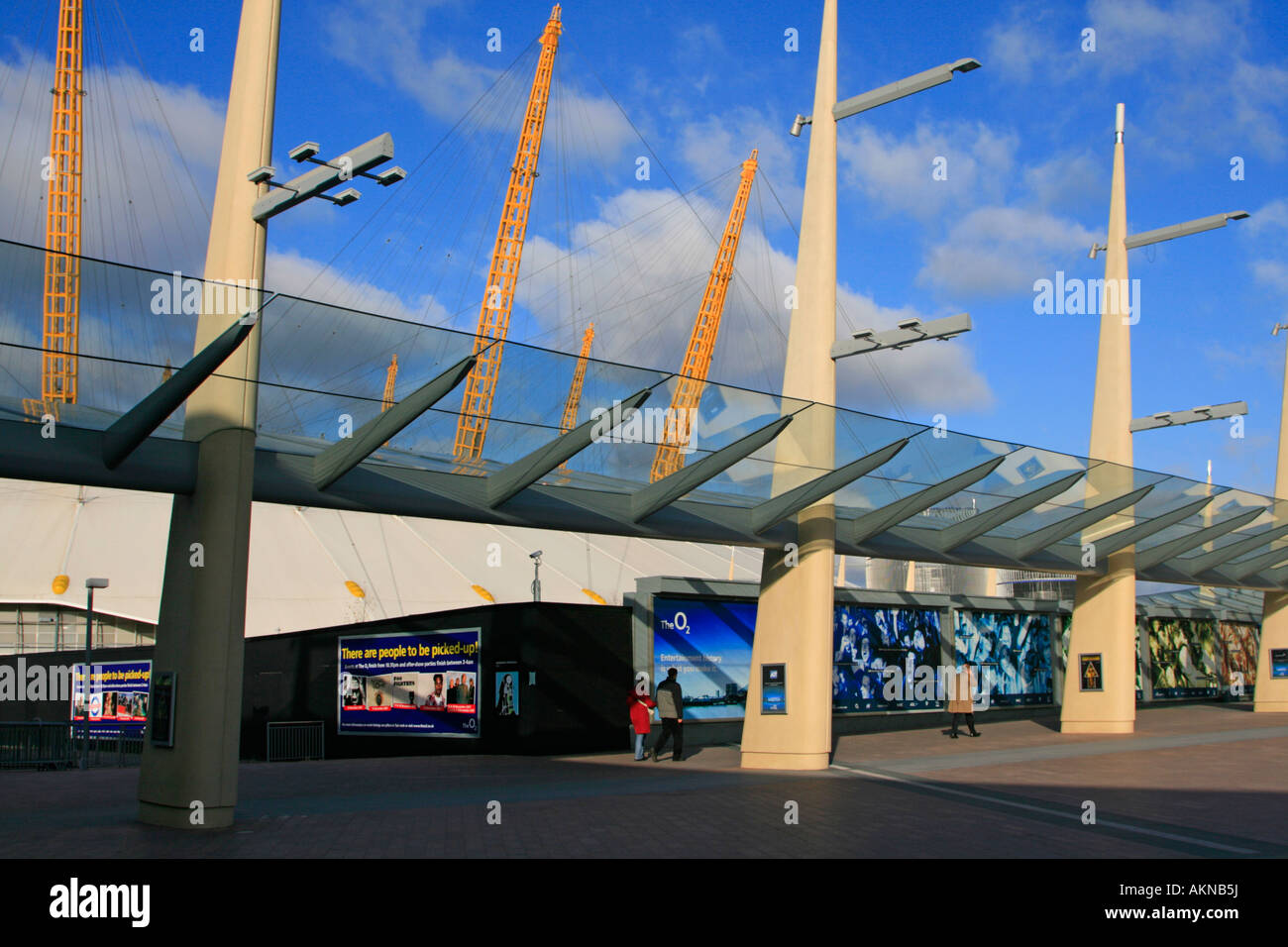 O2 arena venue greenwich london england uk gb Stock Photo - Alamy