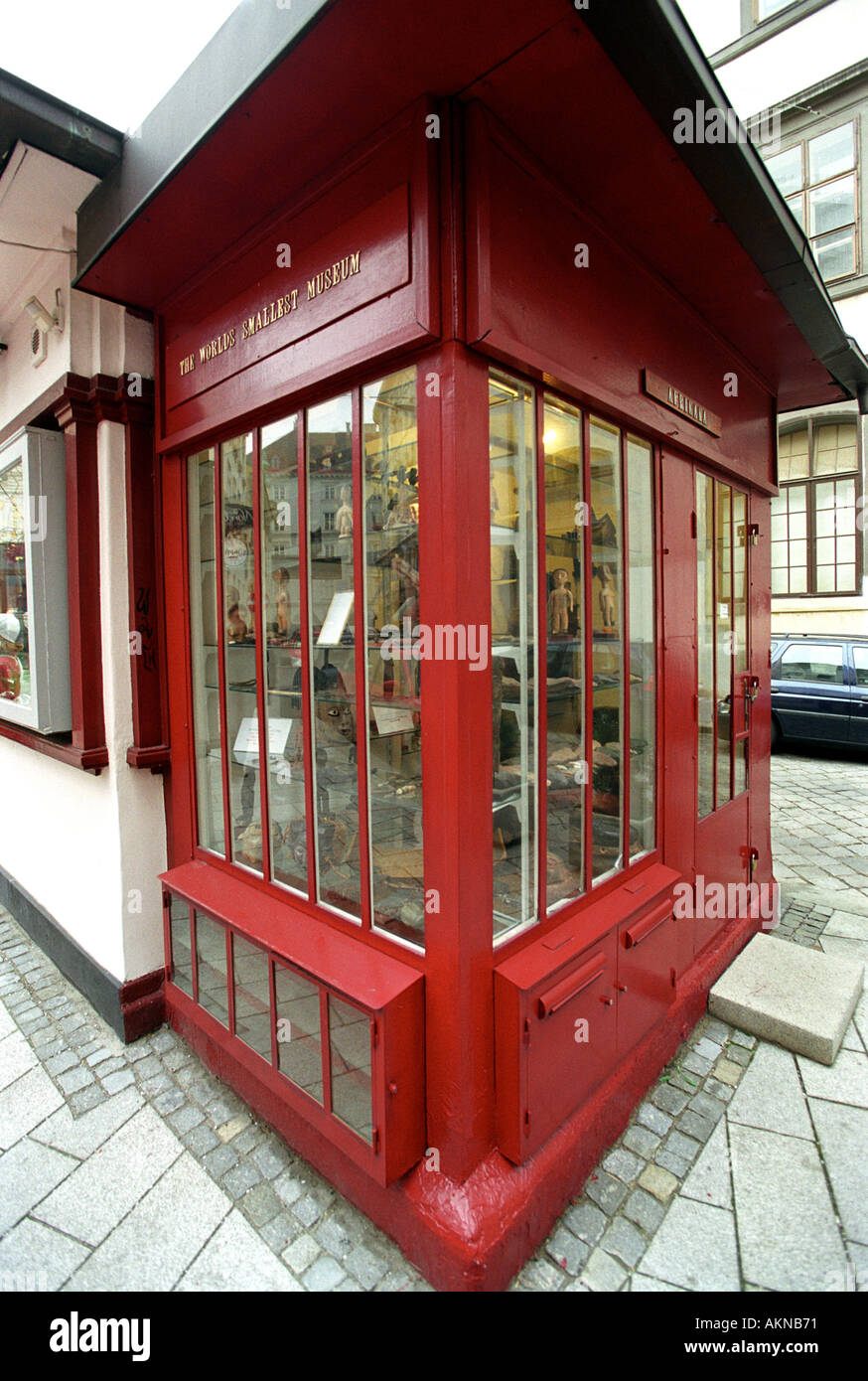 Smallest Museum in the World in Vienna Austria Stock Photo - Alamy