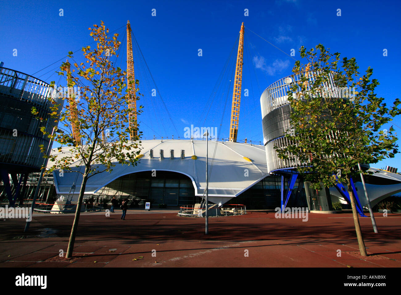 O2 arena music entertainment venue millenium dome by river thames ...