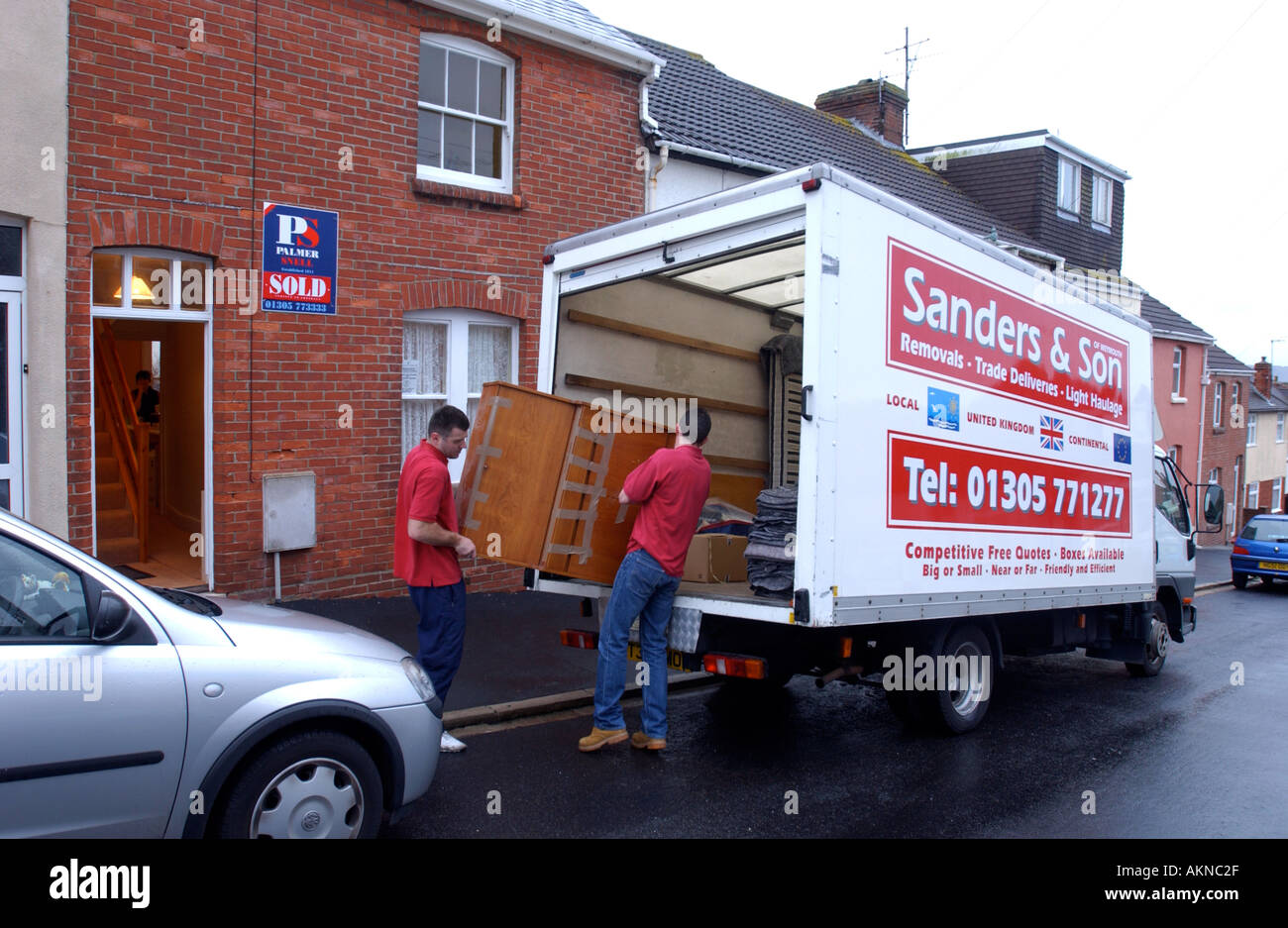 Removals lorry hi-res stock photography and images - Alamy