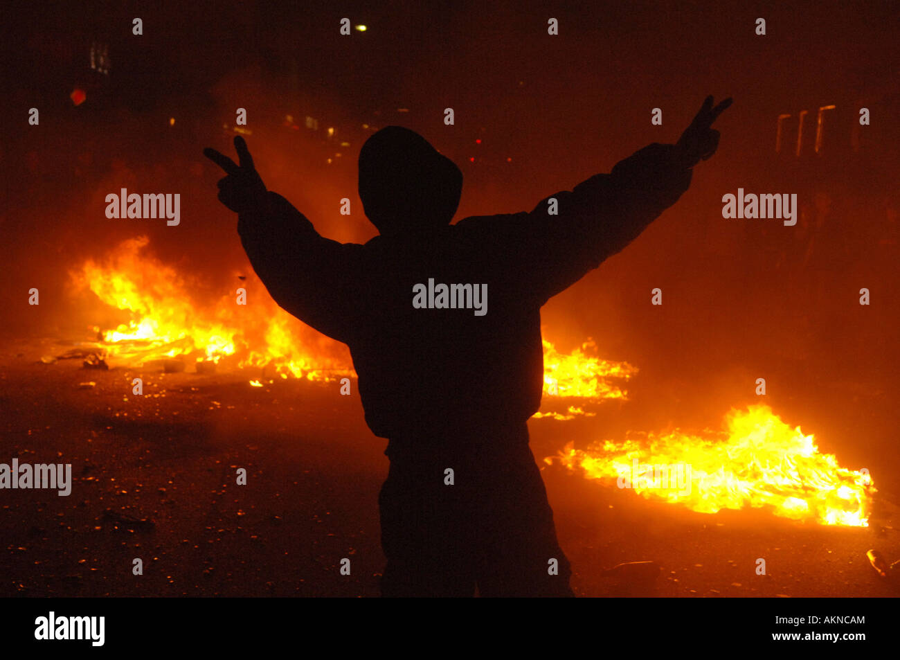 Riots on May 1, Berlin, Germany Stock Photo - Alamy