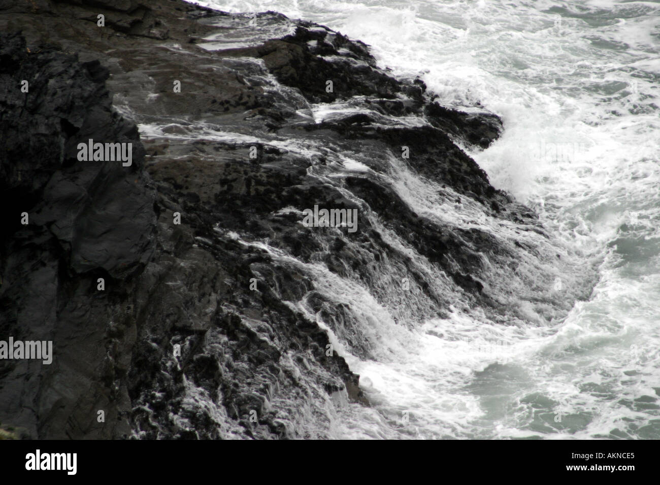 Boscastle cornwall storm hi-res stock photography and images - Alamy