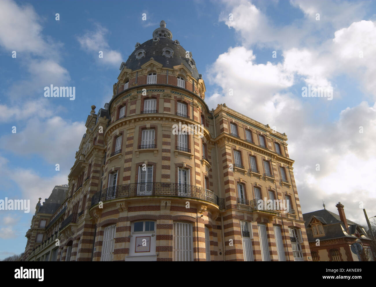 Architecture in Houlgate Normandy France Stock Photo - Alamy