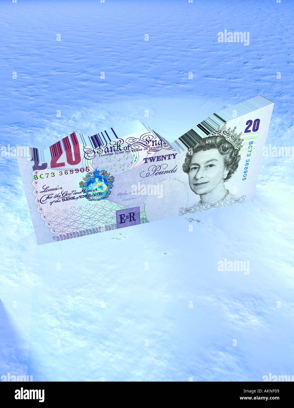 UK Pound note Stock Photo - Alamy