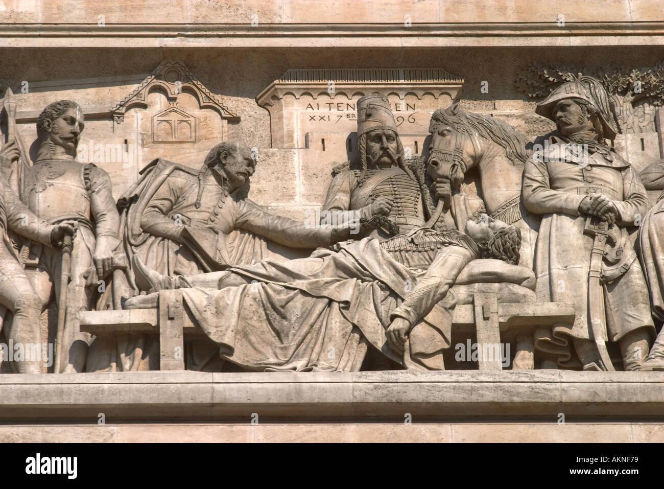Arc de Triomphe detail Paris France Stock Photo - Alamy
