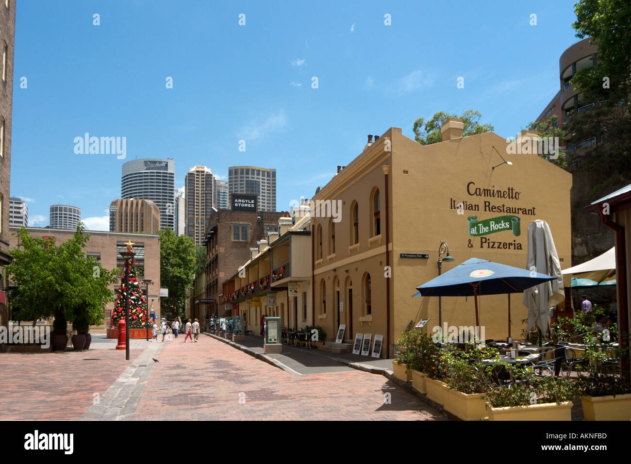 The Rocks historic district, Sydney, New South Wales, Australia Stock ...