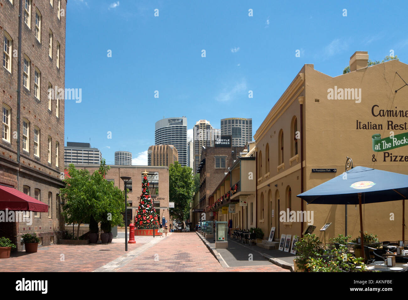 The Rocks historic district, Sydney, New South Wales, Australia Stock ...